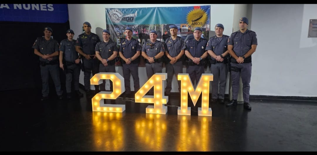 24° Batalhão de Polícia Militar celebra 35 anos de serviço em Diadema ...