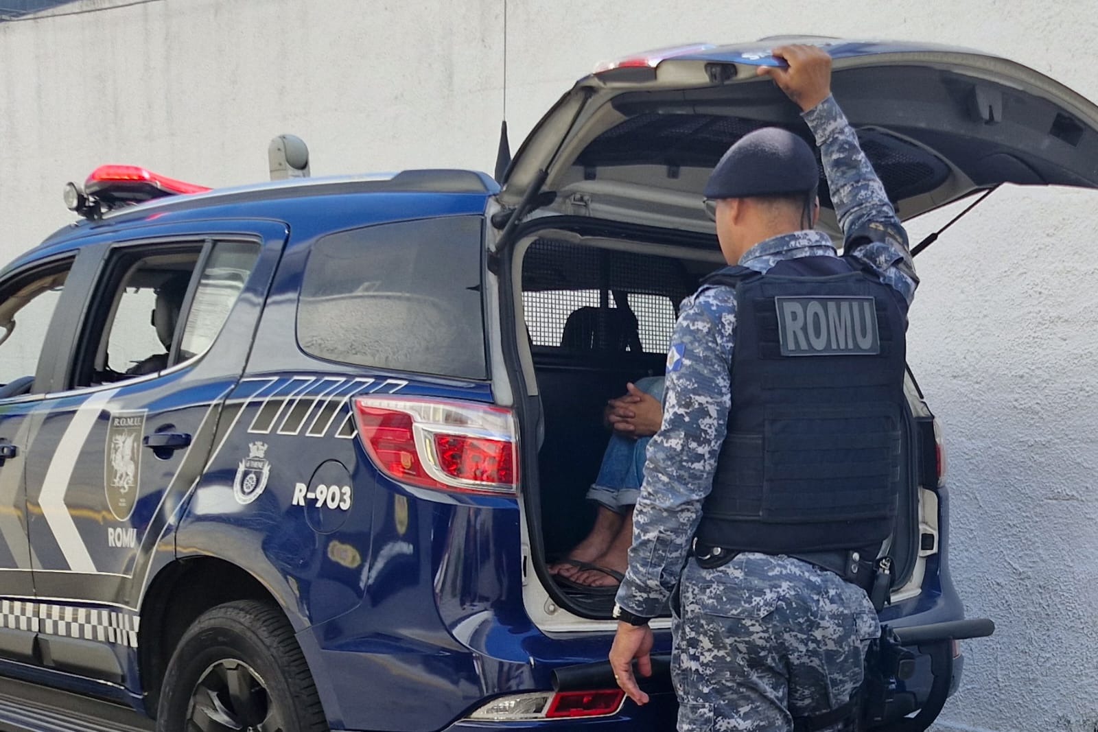 ROMU da GCM de São Caetano prende homem por furto em comércio no Bairro ...