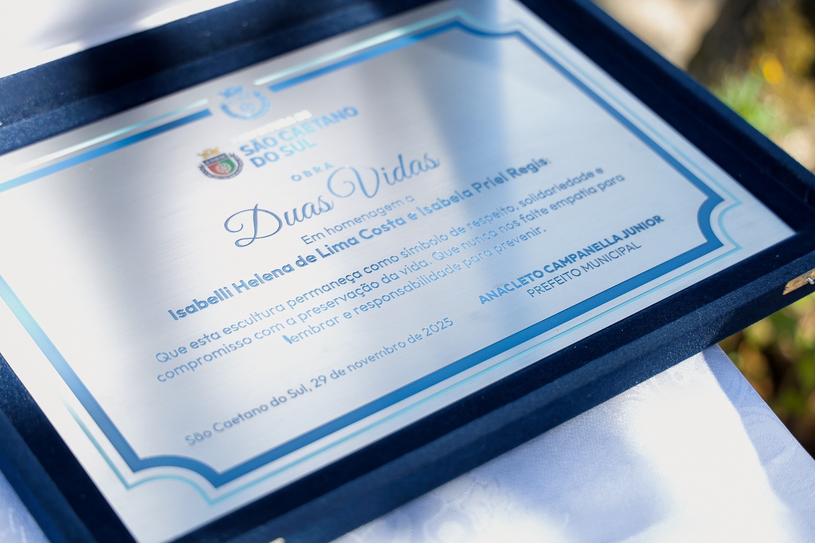 Prefeitura de São Caetano realiza ato de entrega da escultura ‘Duas ...